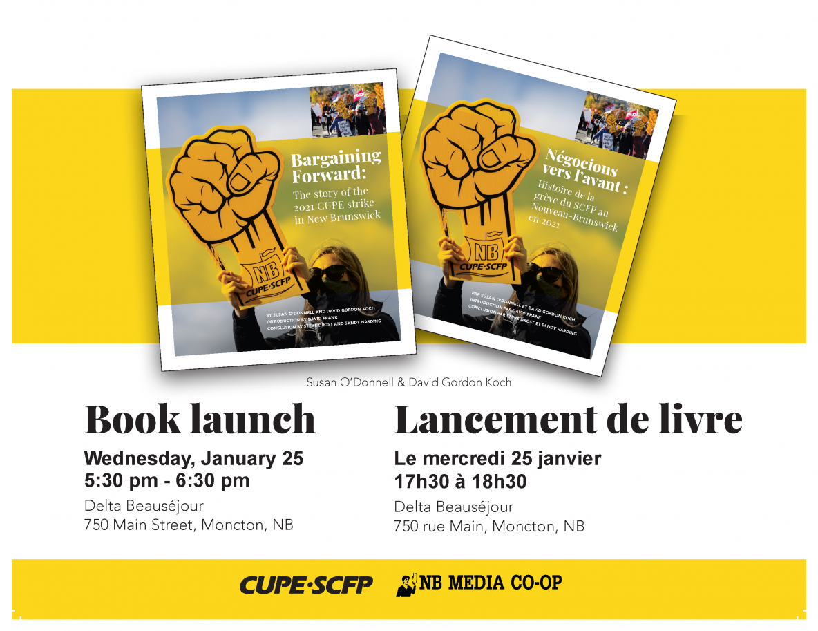 Book Launch – Bargaining Forward : The story of the 2021 CUPE strike in ...