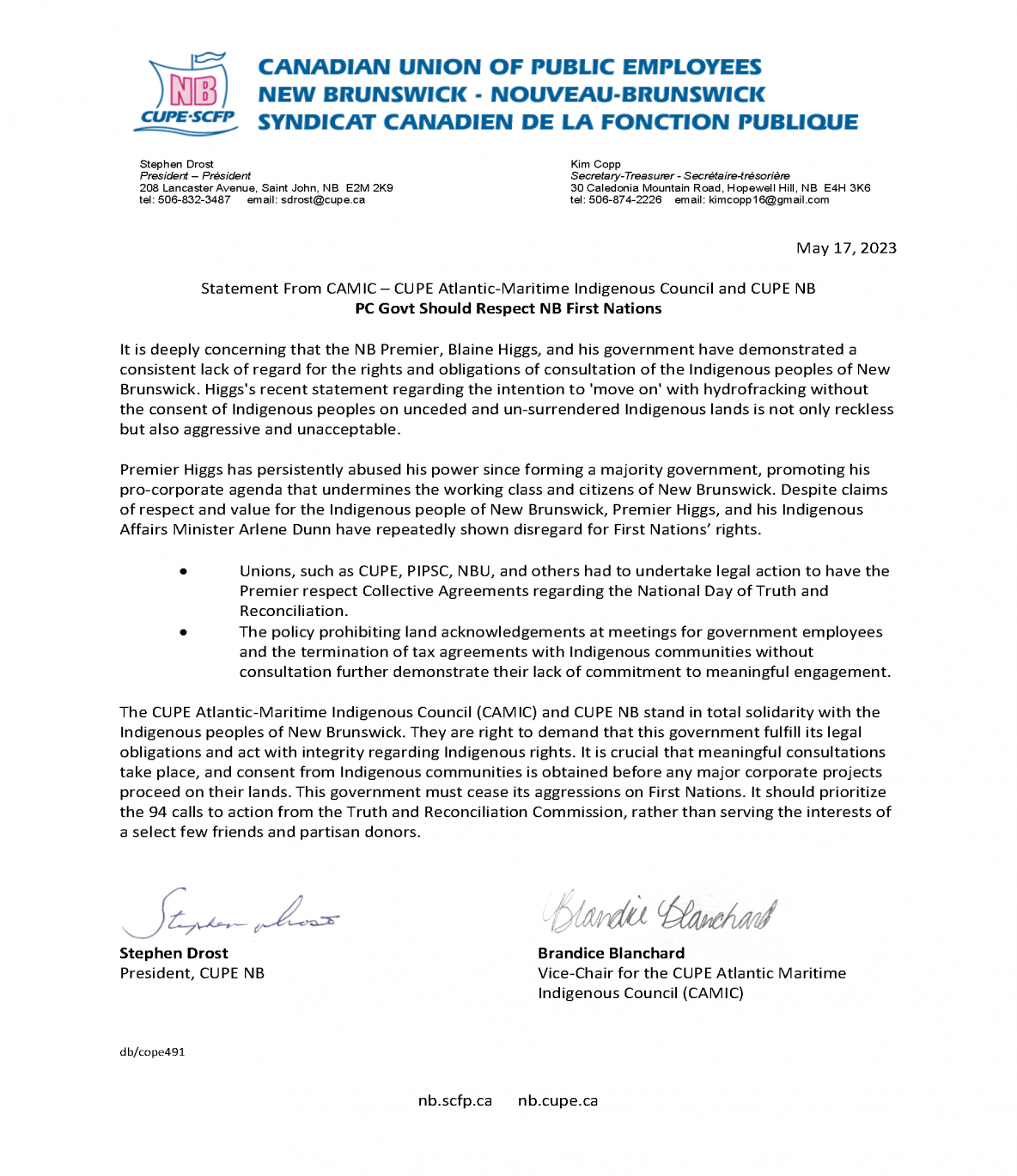 Latest news | CUPE New Brunswick