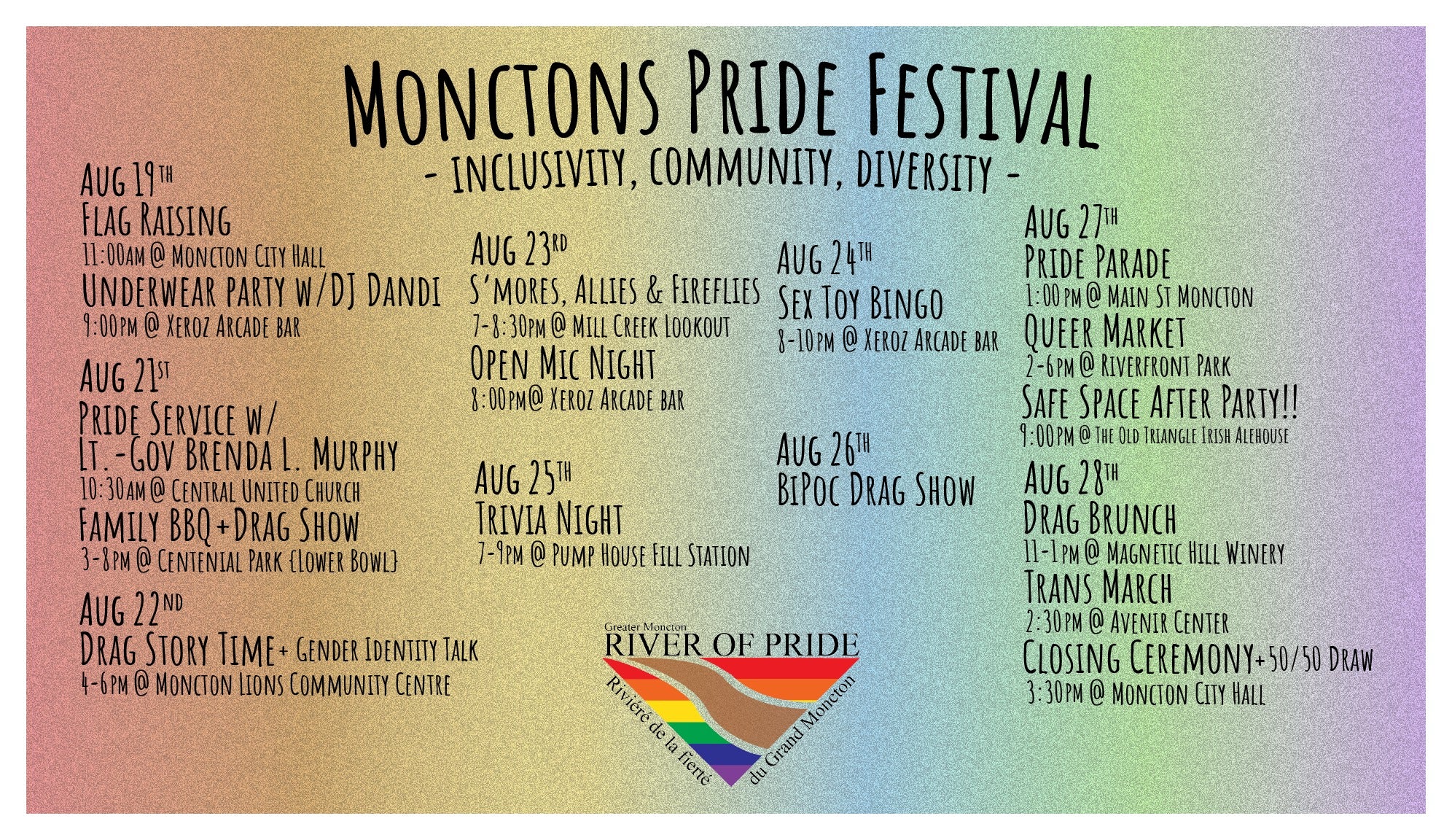 Moncton pride Parade de la fierté | CUPE New Brunswick